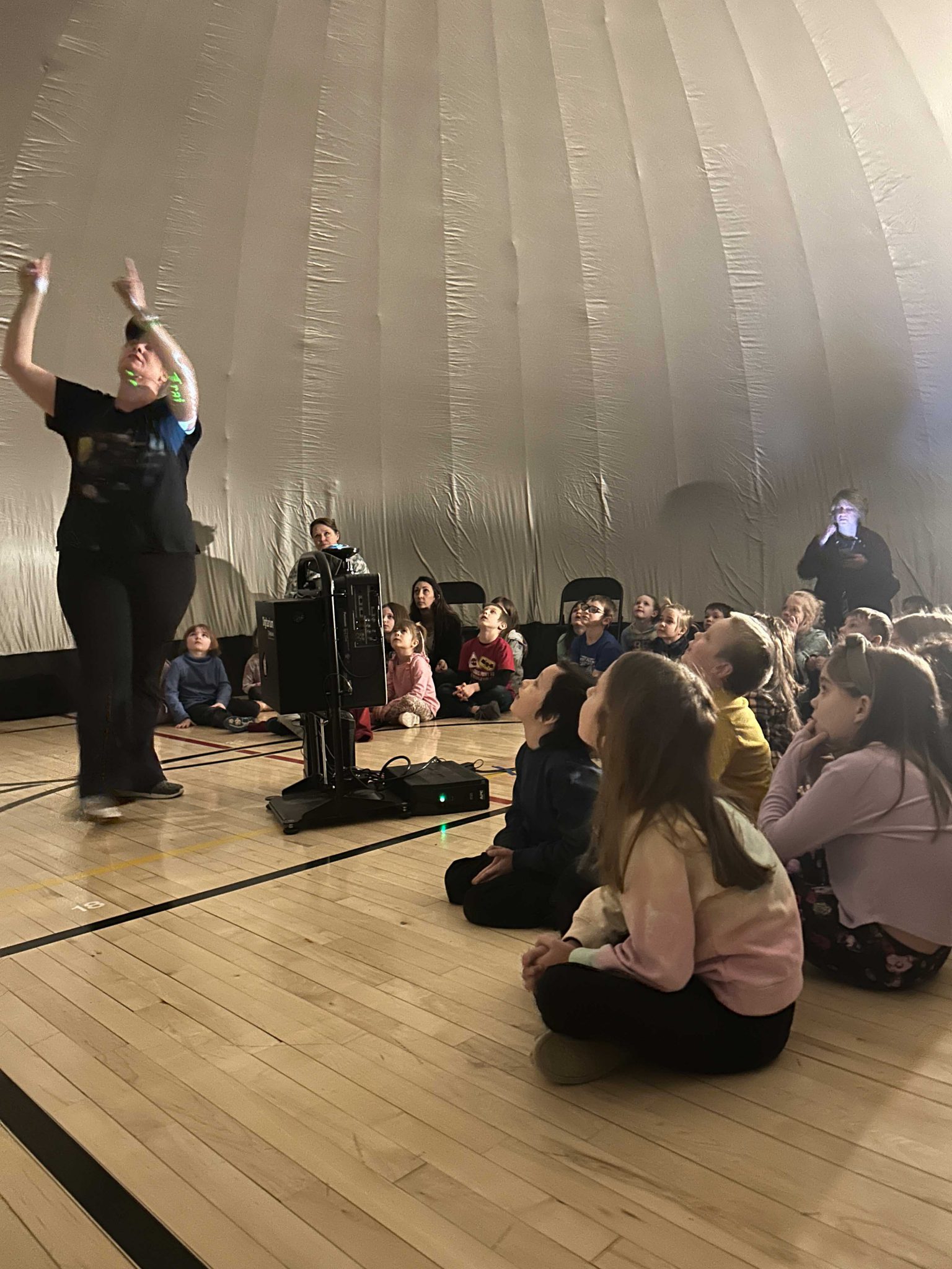 Sky Dome Planetarium Lets Students Explore Space - Middleburgh Central ...